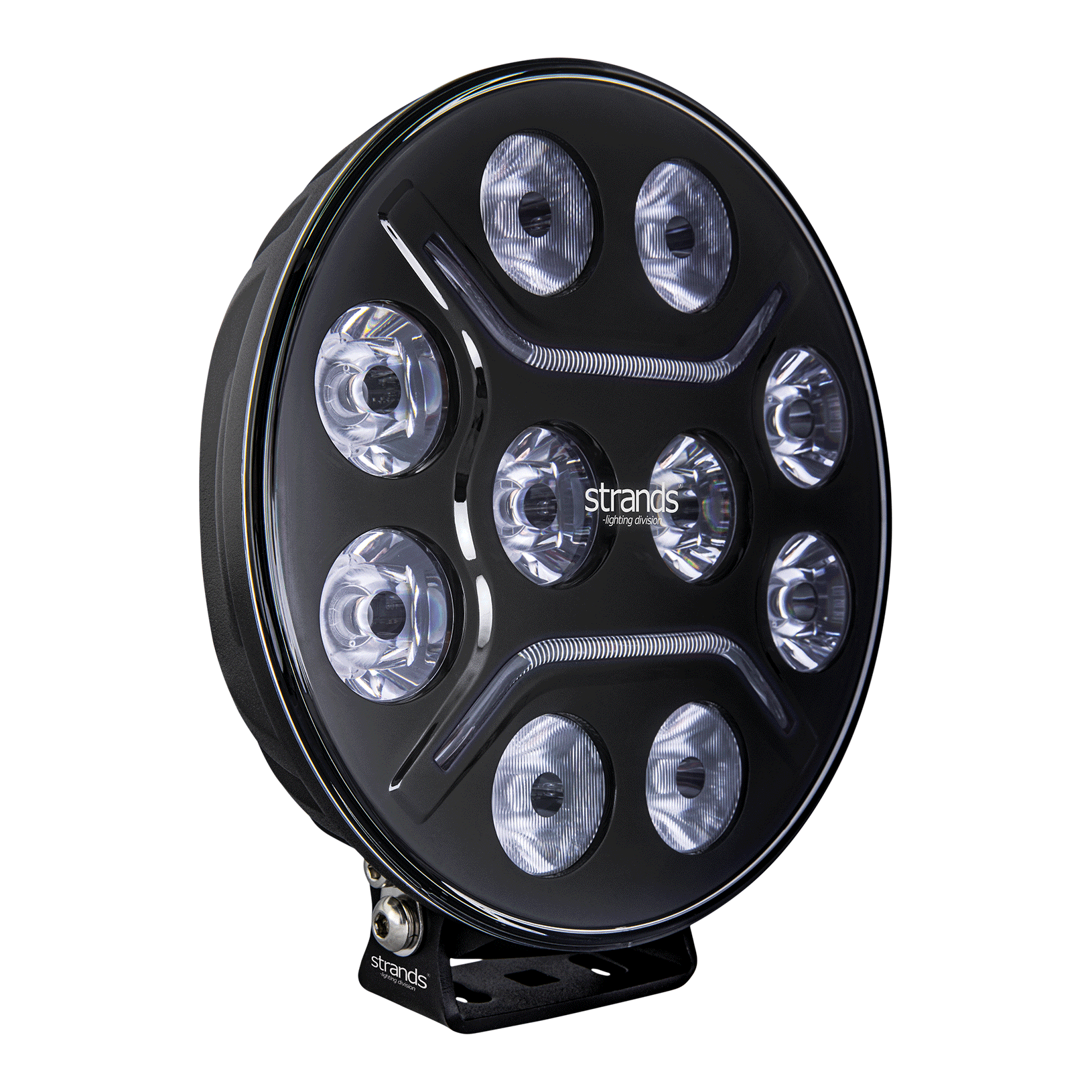 Dark Knight Intense 9" Full LED Driving Light - Go-in-Style.nl