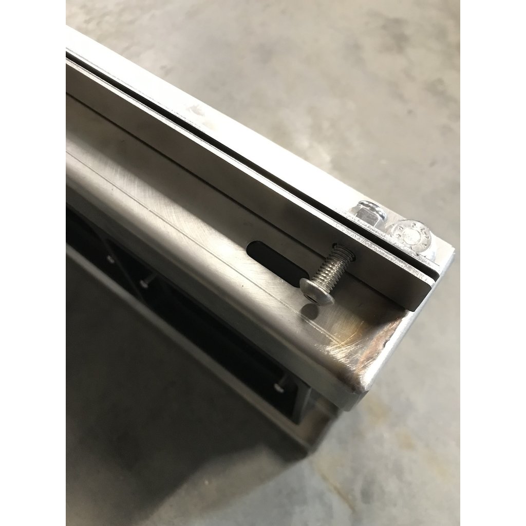 GIS Frame rear bumper with supports (stainless steel) - Go-in-Style.nl