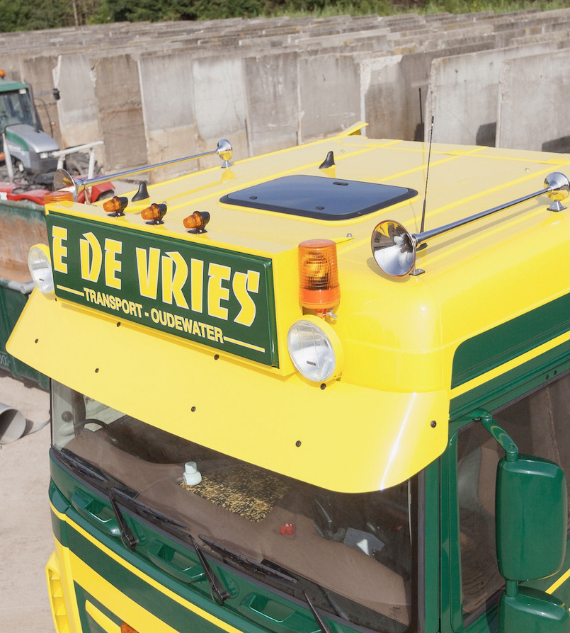 Lightboard brackets (set) DAF XF SC - Go-in-Style.nl