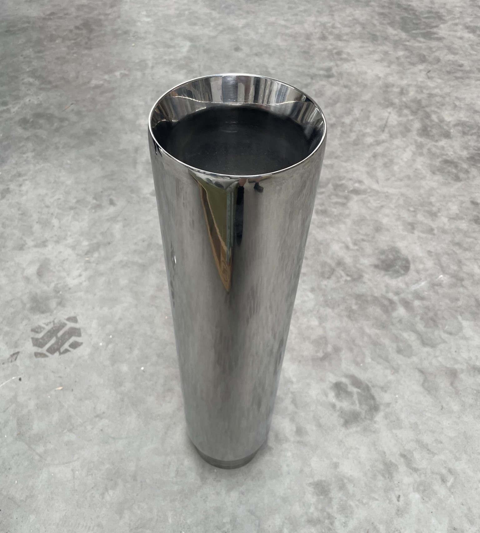 RVS Uitlaat Eindstuk 154 mm - Go-in-Style.nl