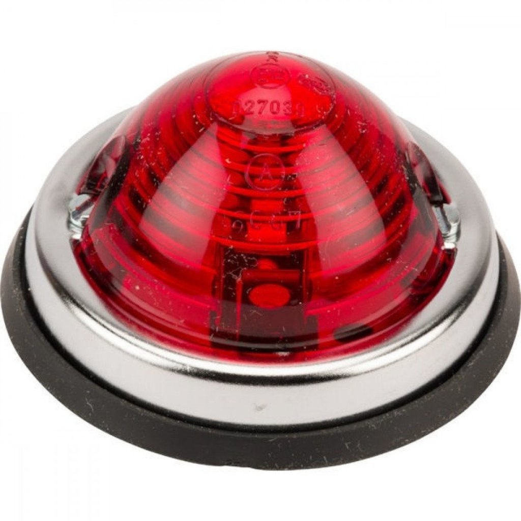 Hella-lampa, röd, 70 mm - Go-in-Style.nl