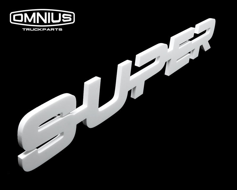 SUPER 2.0 emblem - White - Go-in-Style.nl