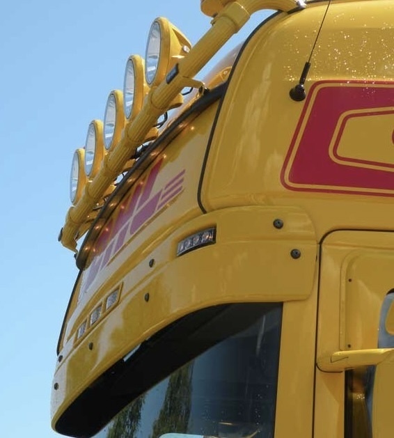 Vepro XL sun visor Scania 4-series Topline - Go-in-Style.nl