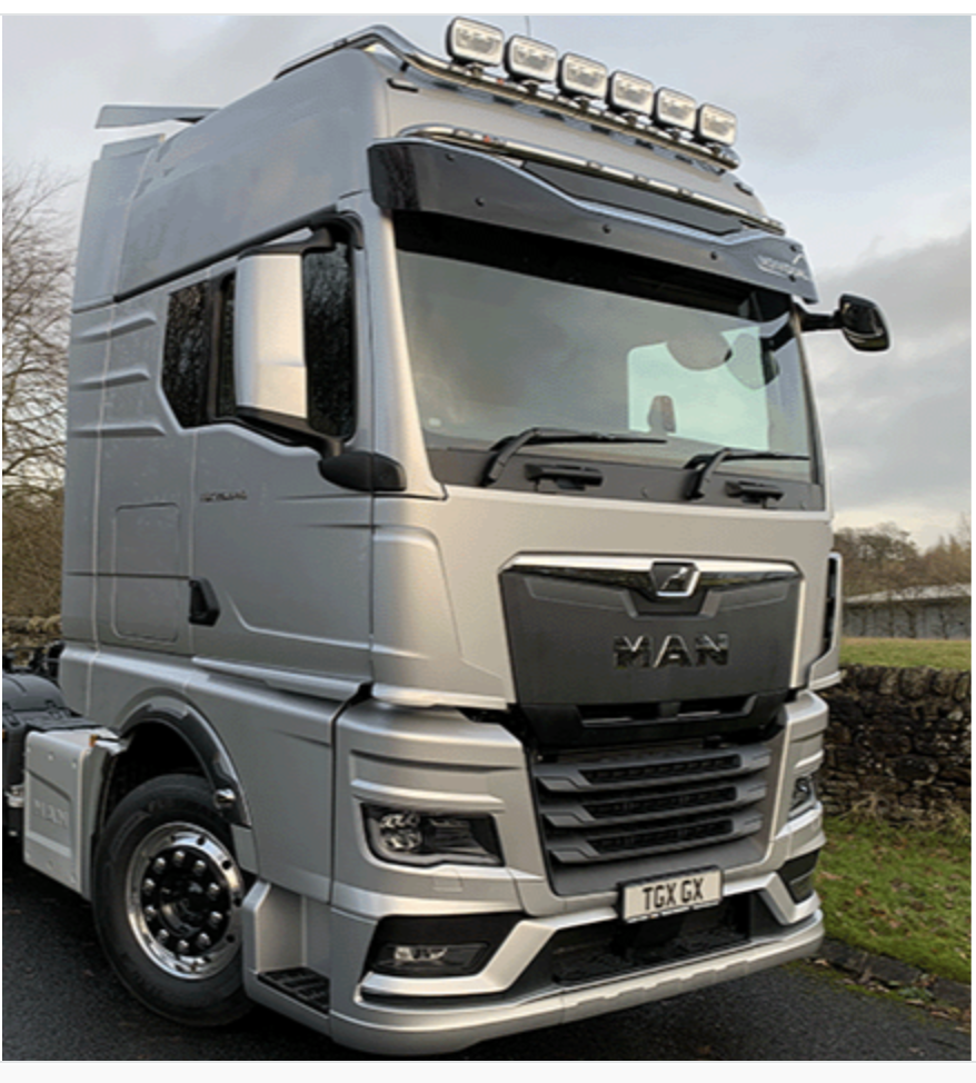 Kelsa HiBar MAN TGX GX Edelstahl oder Aluminium - Go-in-Style.nl