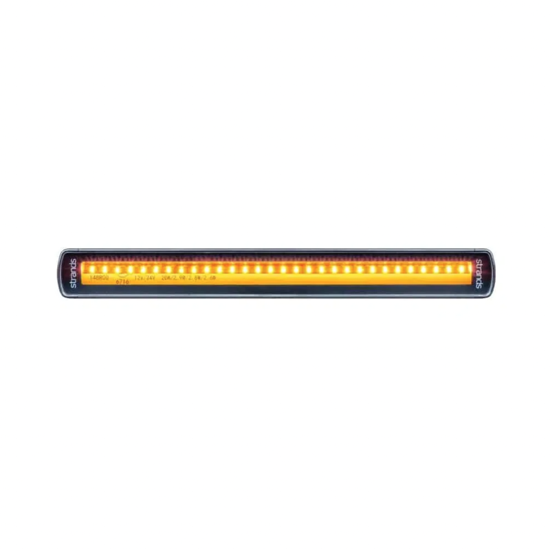 Barre LED Strands Siberia à une rangée courbée 42" ou 50" - Go-in-Style.nl