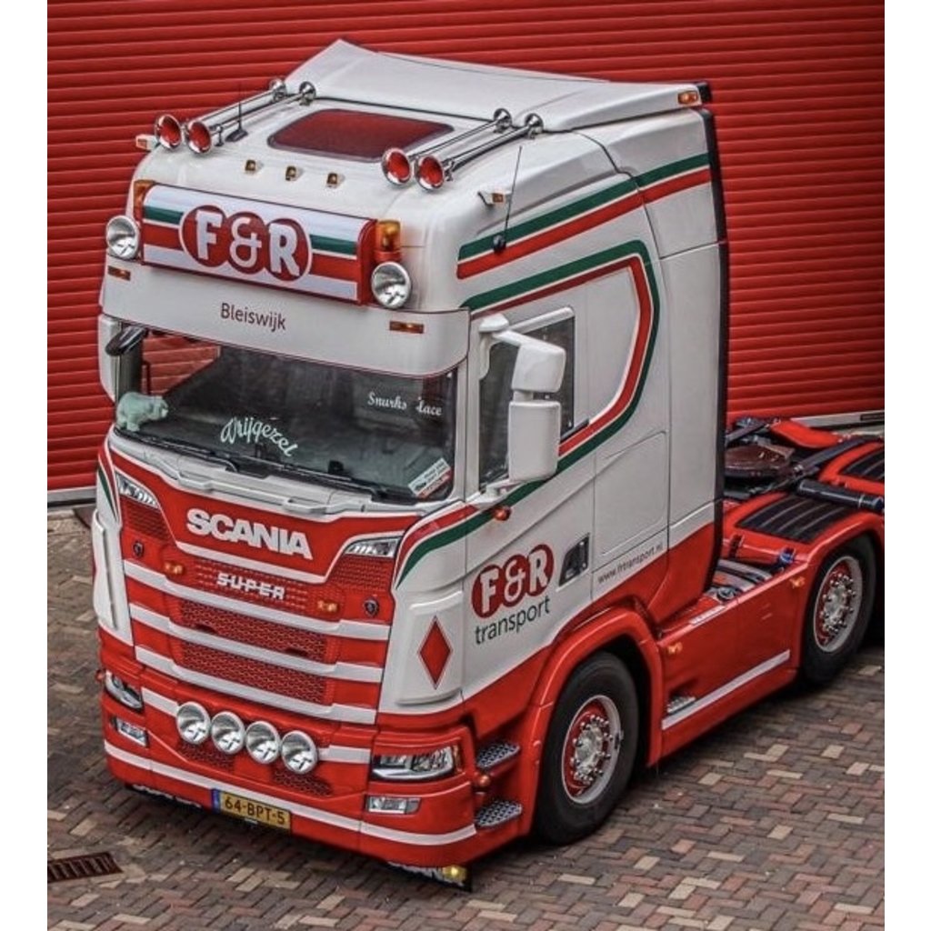 Toplamp Scania 142 rood/wit (set) - Go-in-Style.nl