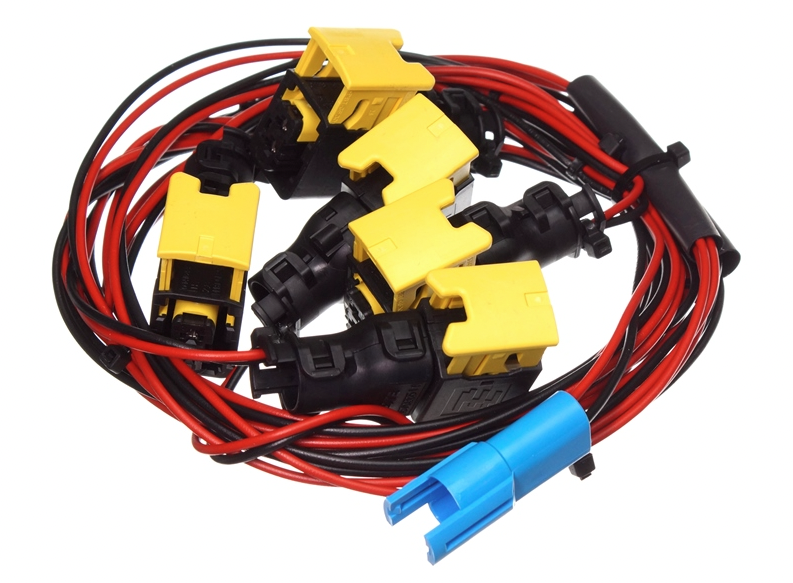 Wiring harness for 5 sunvisorlamps - Go-in-Style.nl