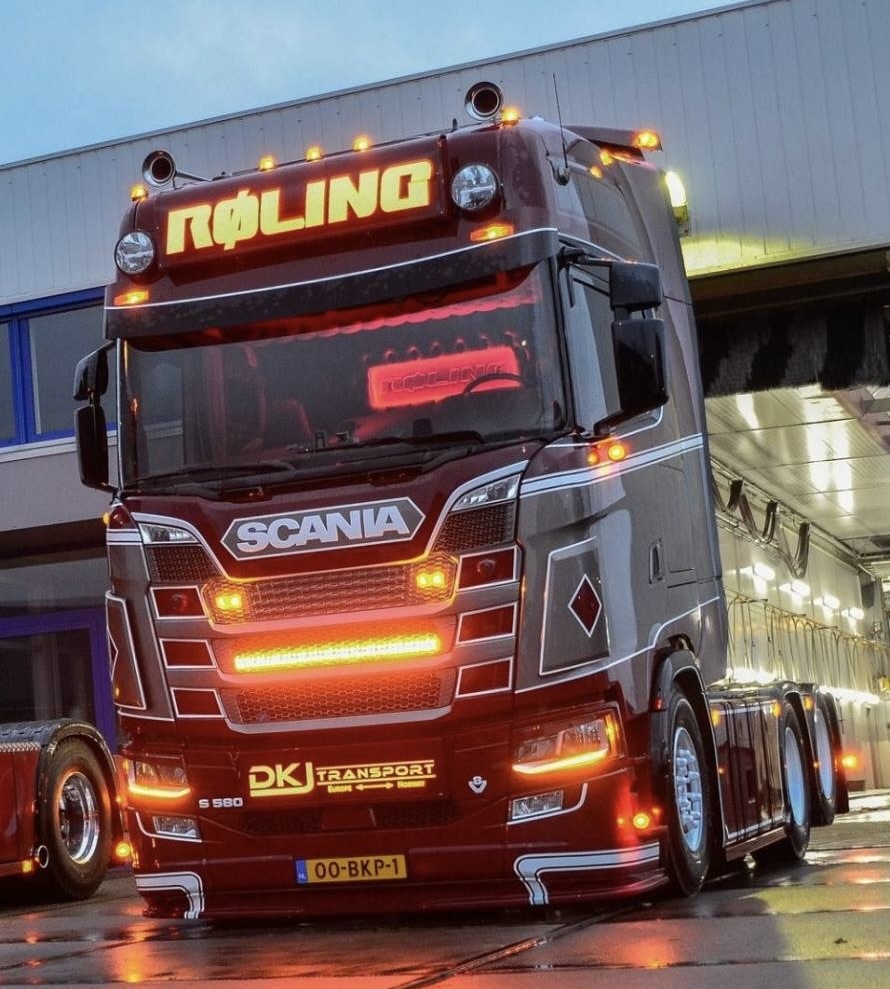 Varselljus för Scania Nextgen