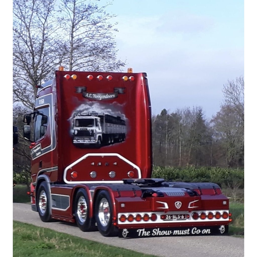 Glasfiber backplate for Scania Nextgen S - NGS - Go-in-Style.nl