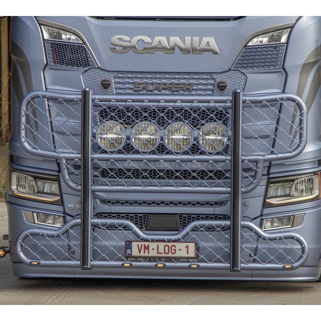 Hypro Bullbar Scania NG Corners up - Go-in-Style.nl