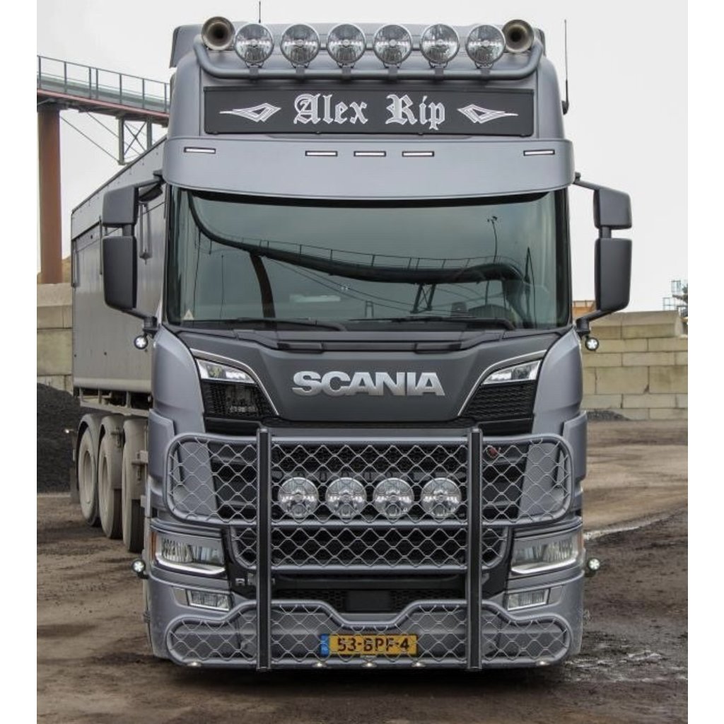 Hypro Bullbar Scania NG Corners up - Go-in-Style.nl
