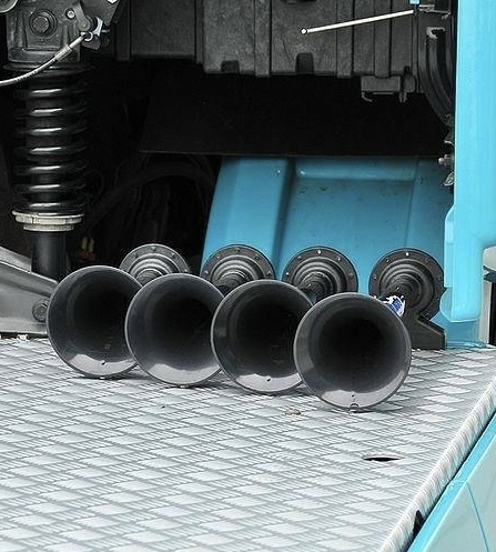 Sygnały dźwiękowe Hornblasters Shocker XL Trainhorn - Go-in-Style.nl