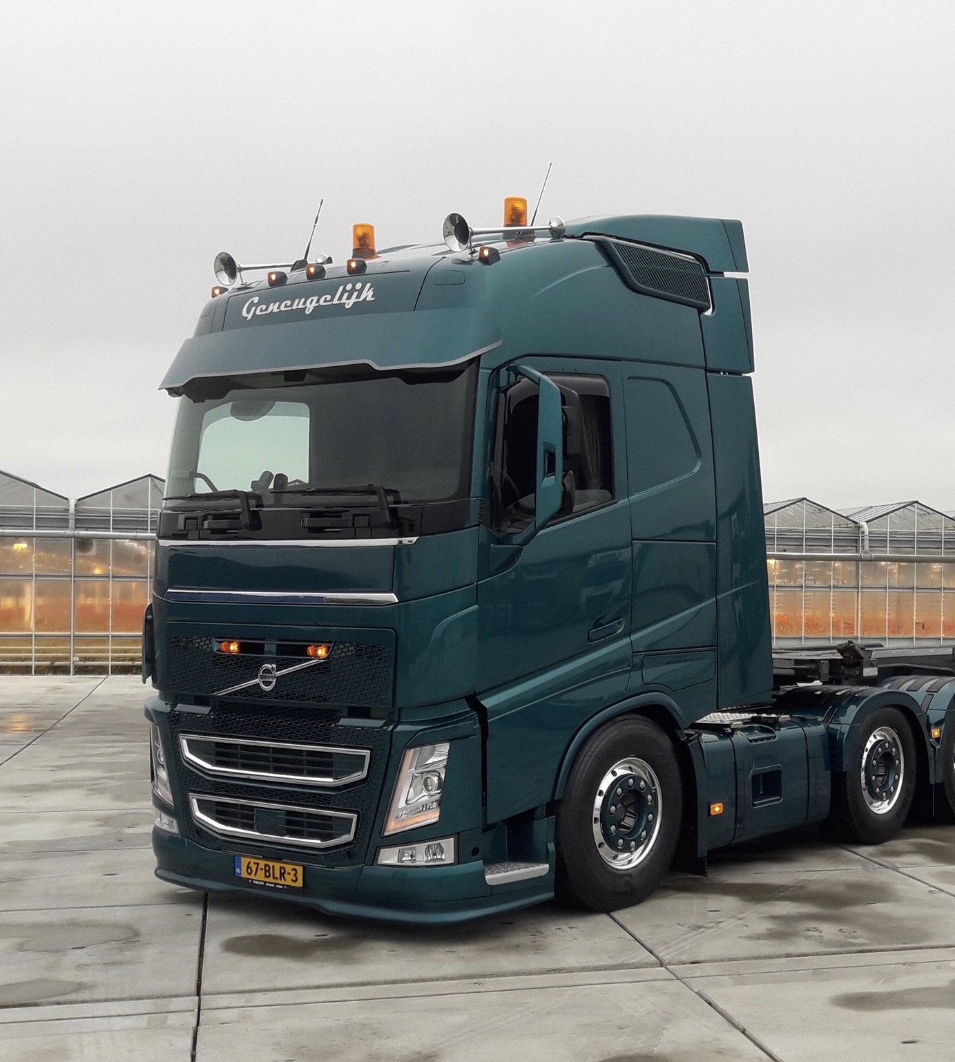 Nedking Stainless Airhorn 75cm - Go-in-Style.nl