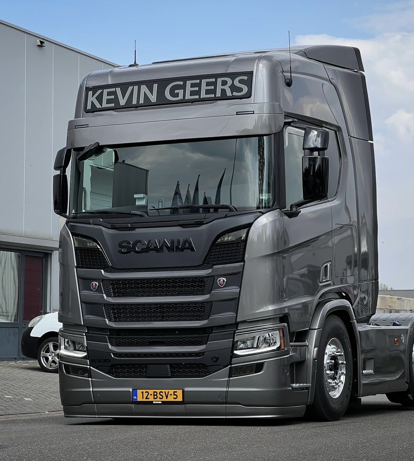 LED-ljusskylt, 180 x 27 cm, för Scania Nextgen Highline-hytt - Go-in ...