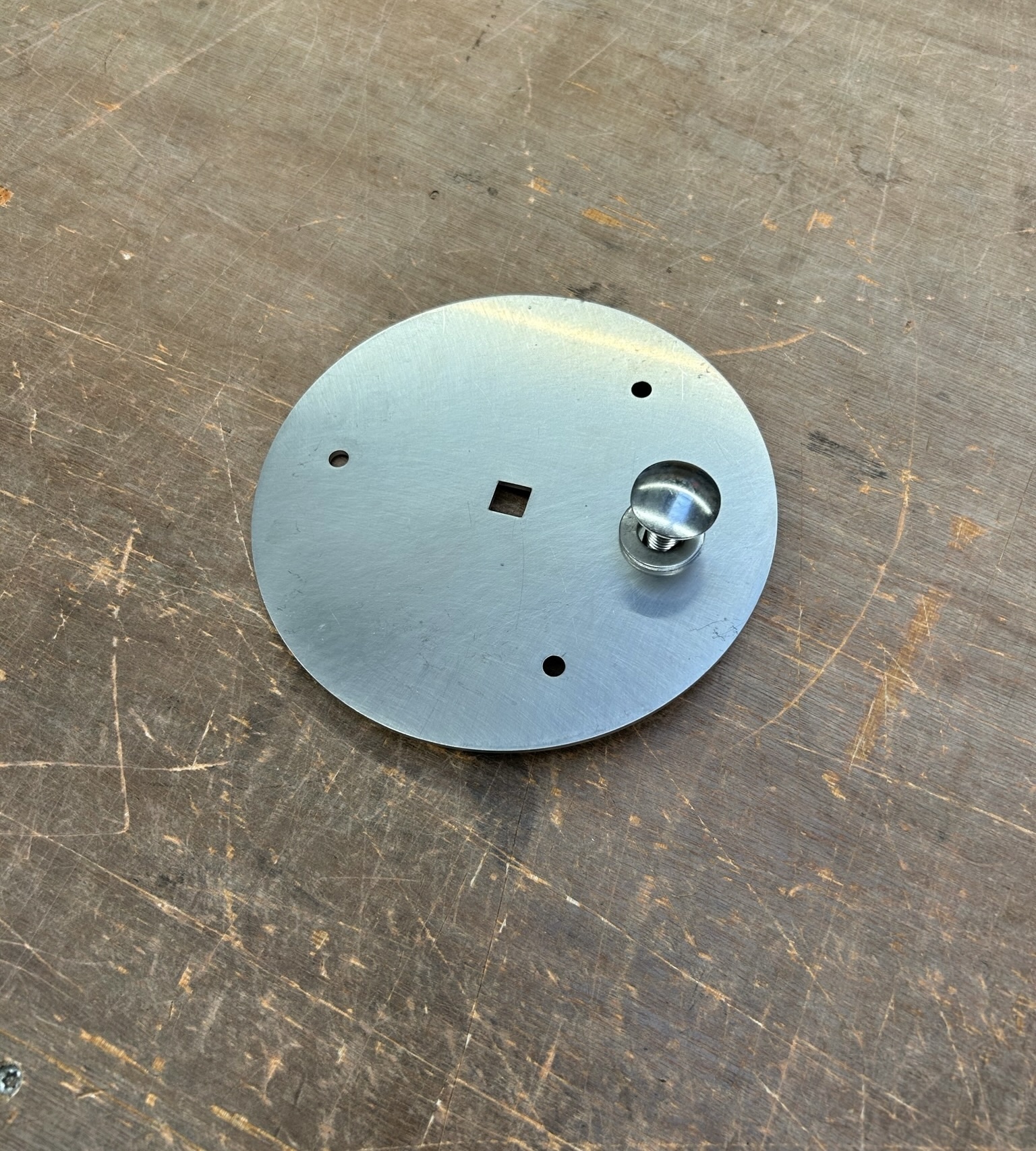 Mountingplate Trux Bar 150mm Stainless steel - Go-in-Style.nl