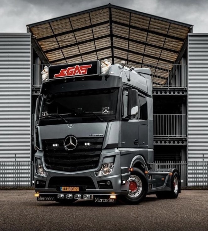 Fox Parts low sunvisor for the Mercedes-Benz Actros - Go-in-Style.nl