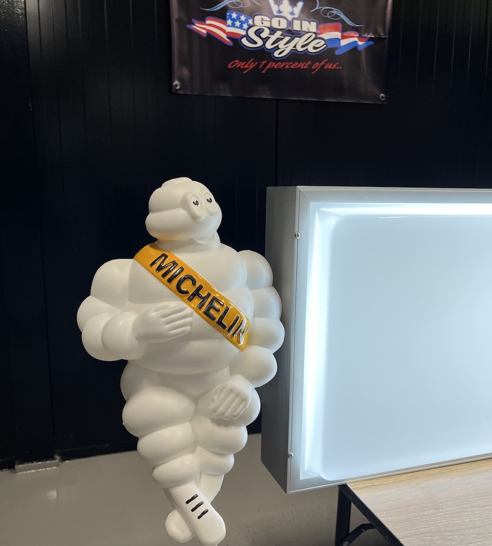 Turbo Truckparts RVS Michelinpop Steun Classic lichtbak - Go-in-Style.nl