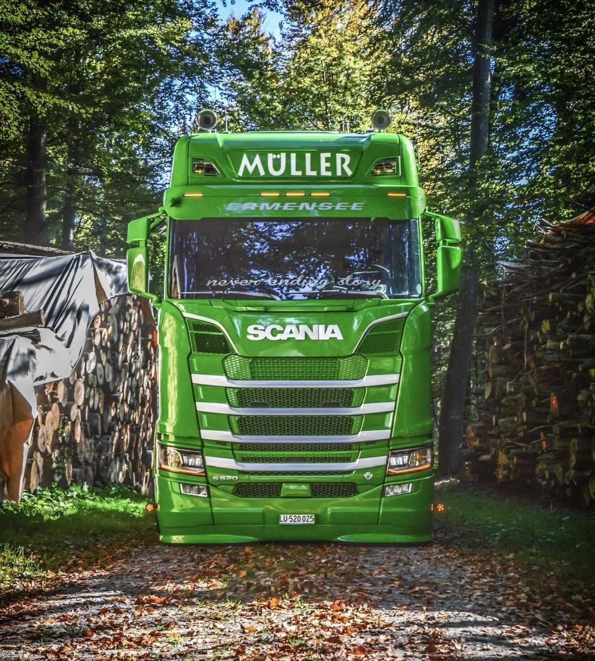 Solarguard splitter Scania NG low bumper type 1 - Go-in-Style.nl
