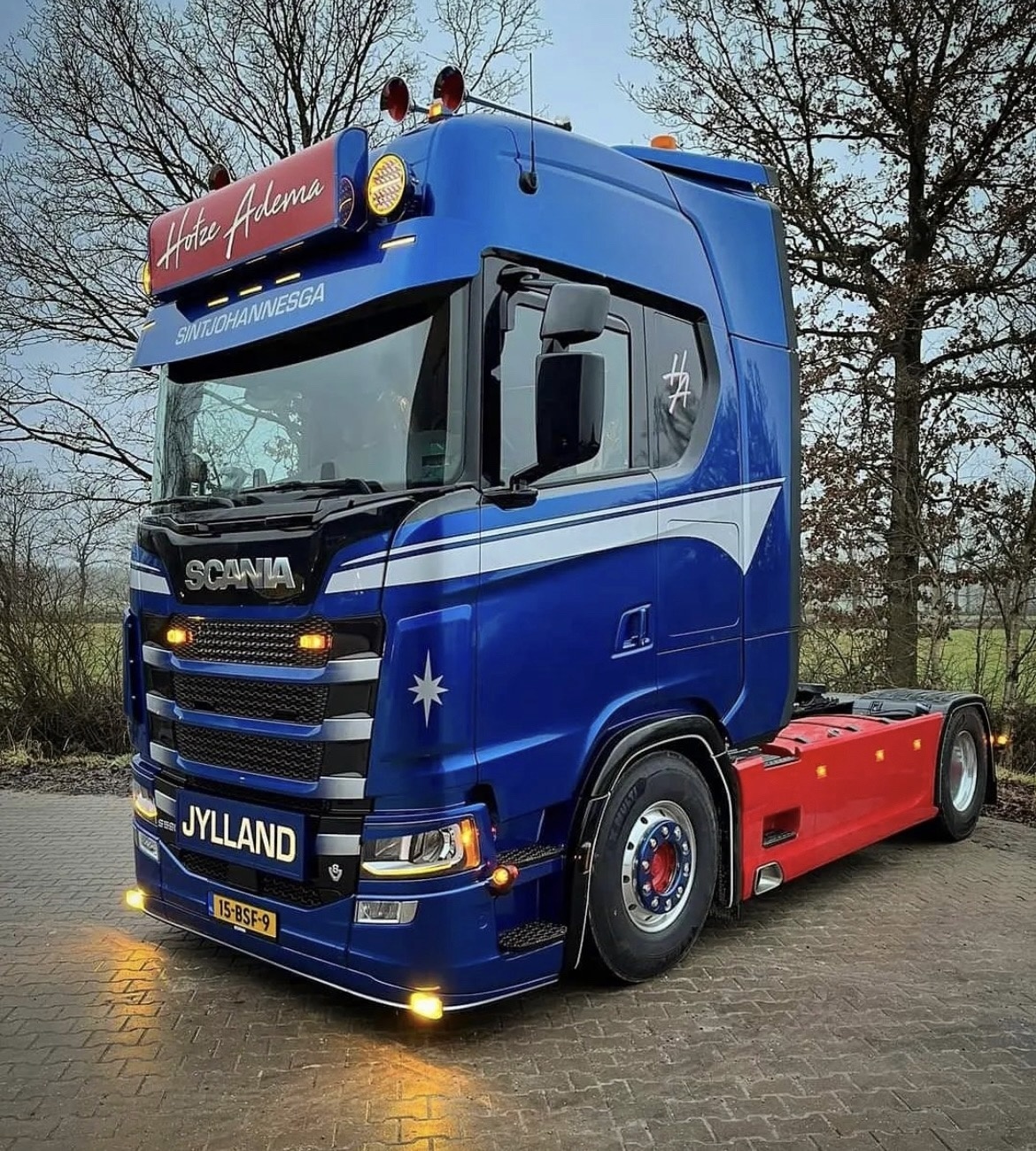 Solarguard kofangerspoiler Scania NG medium kofanger + Talmu'er - Go-in ...