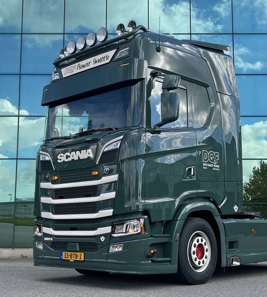 Solarguard-spoiler, Scania NG, hög stötfångare + Talmu-ljus - Go-in ...