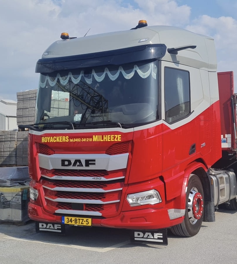 Mudflap brackets for DAF XF, XG, XG+ - Go-in-Style.nl