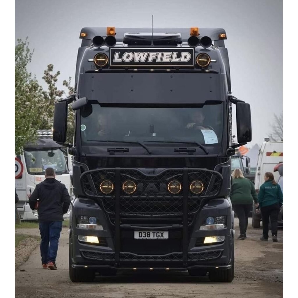 Feu de route full LED Strands Dark Knight Ambassador 9" - Go-in-Style.nl