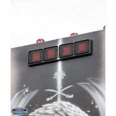 Omnius slim taillight Frame for 4x LED taillight - Go-in-Style.nl