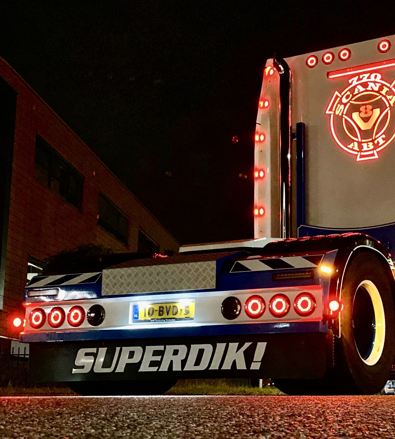 Spatlap Superdik! 245x35 cm - Go-in-Style.nl