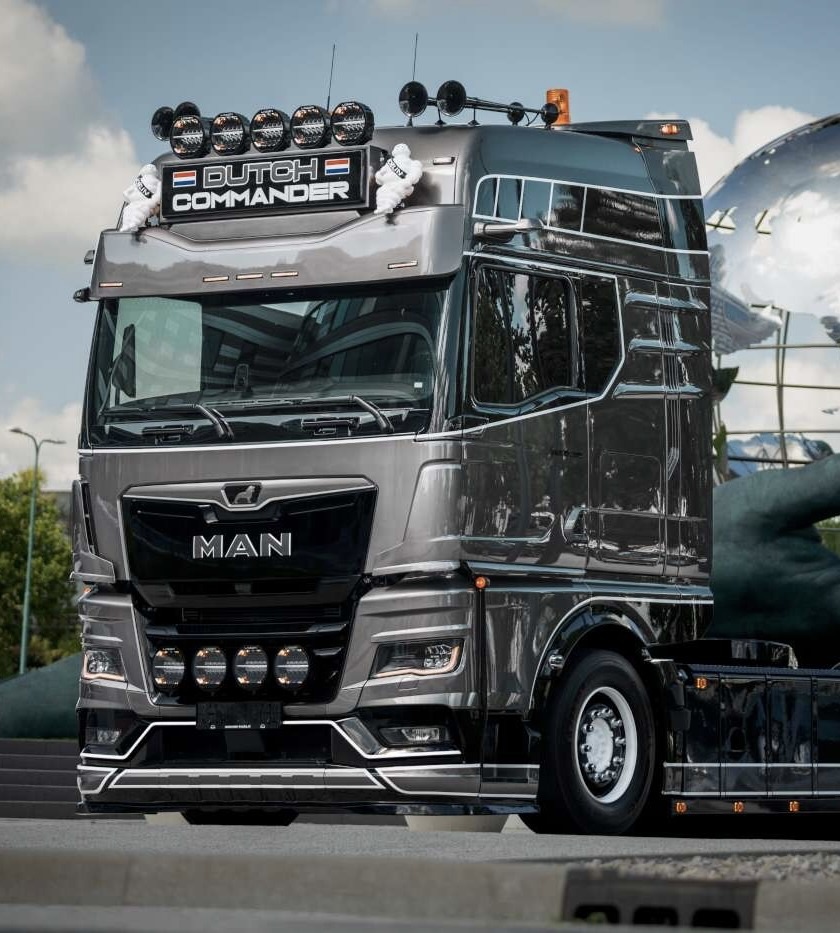 SolarGuard Sonnenblende MAN TGX 2021 - Go-in-Style.nl