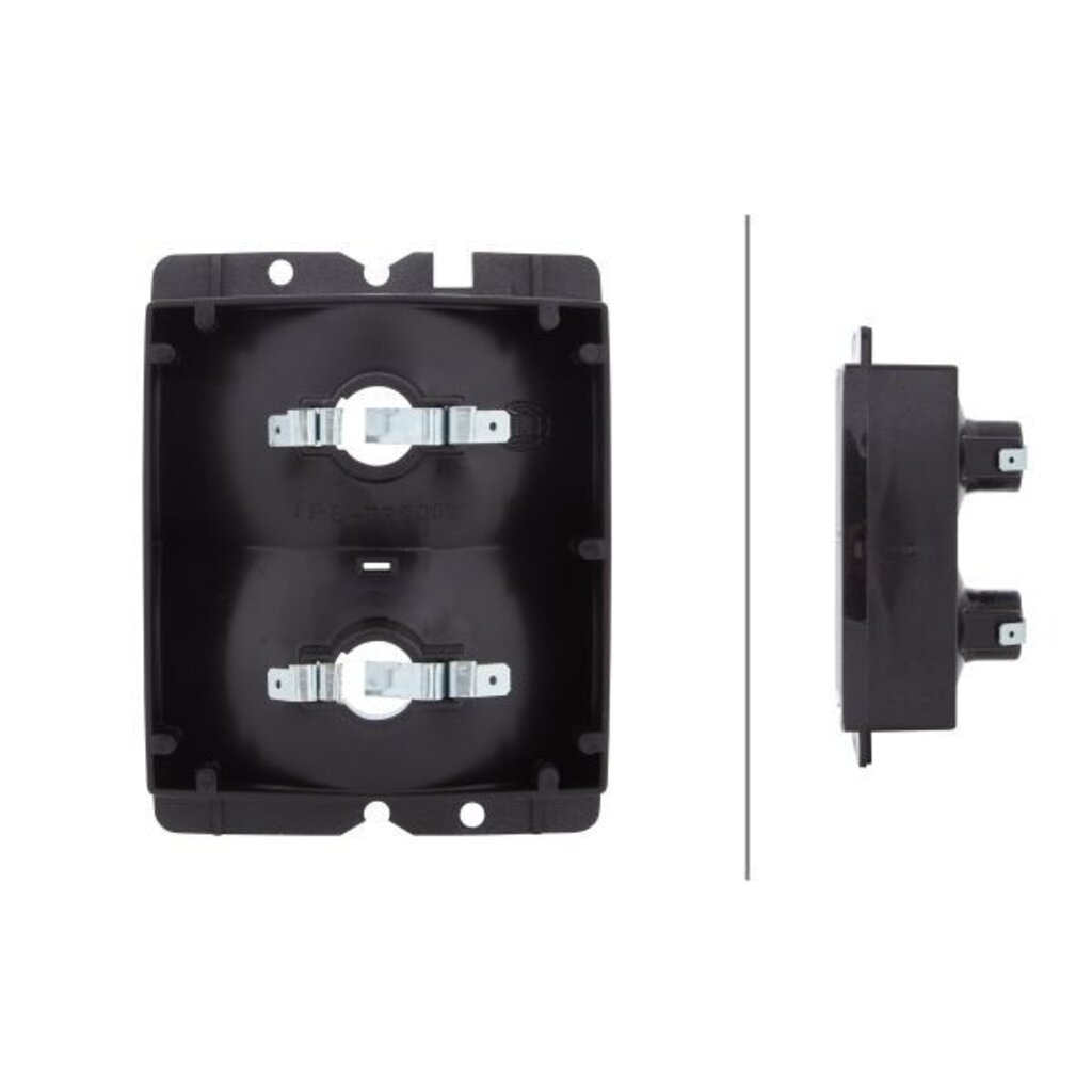 Hella double douille pour lampe bloc - Go-in-Style.nl