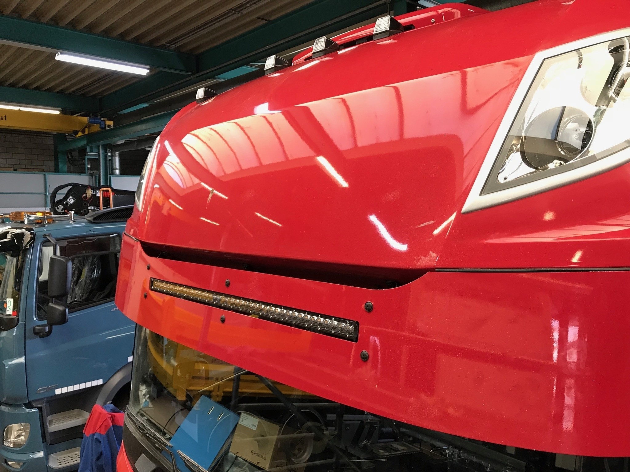 Visière Fox Parts DAF Super Space Cab 29,5 cm - Go-in-Style.nl