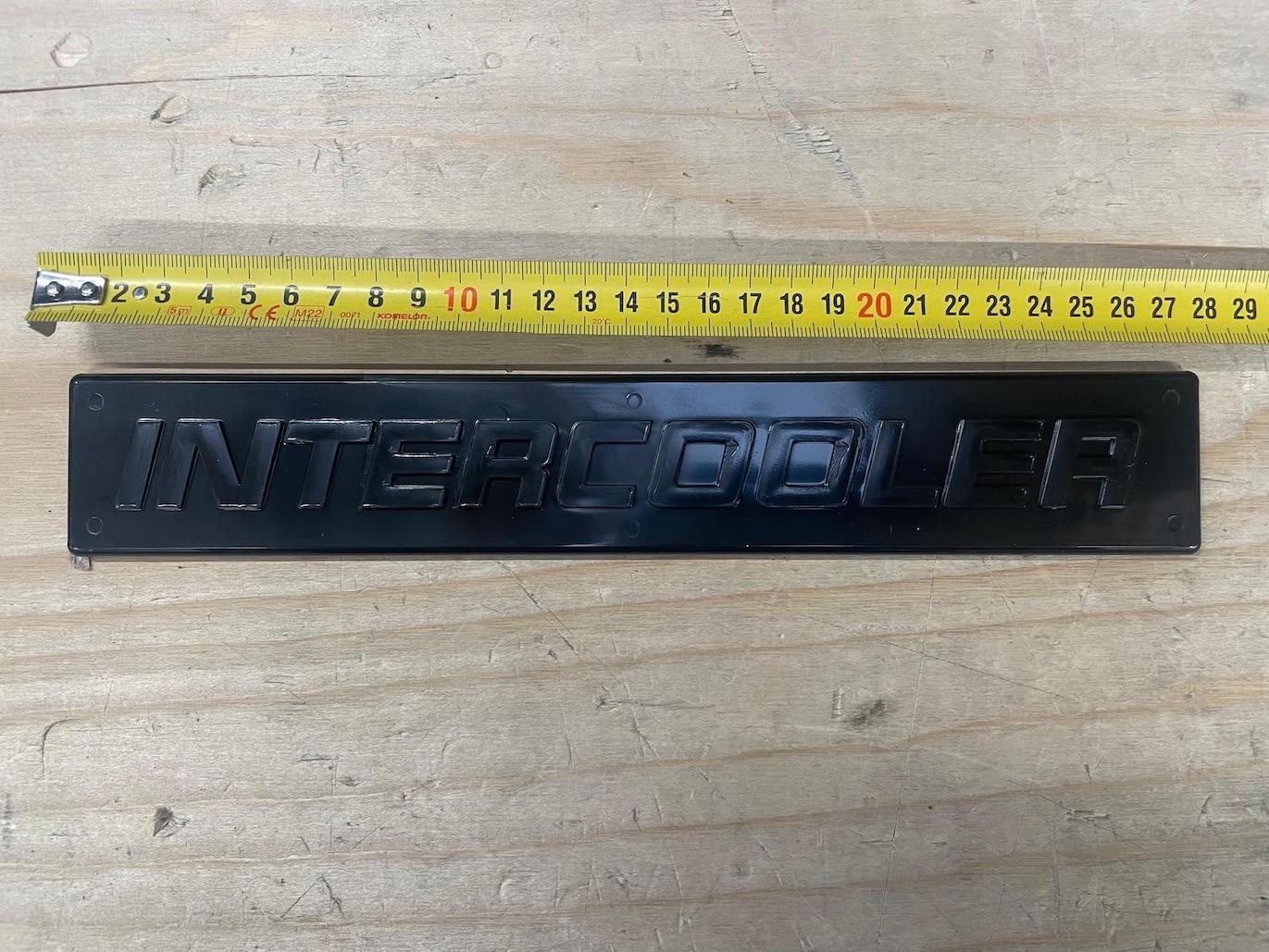 Znak Scania Intercooler - Go-in-Style.nl