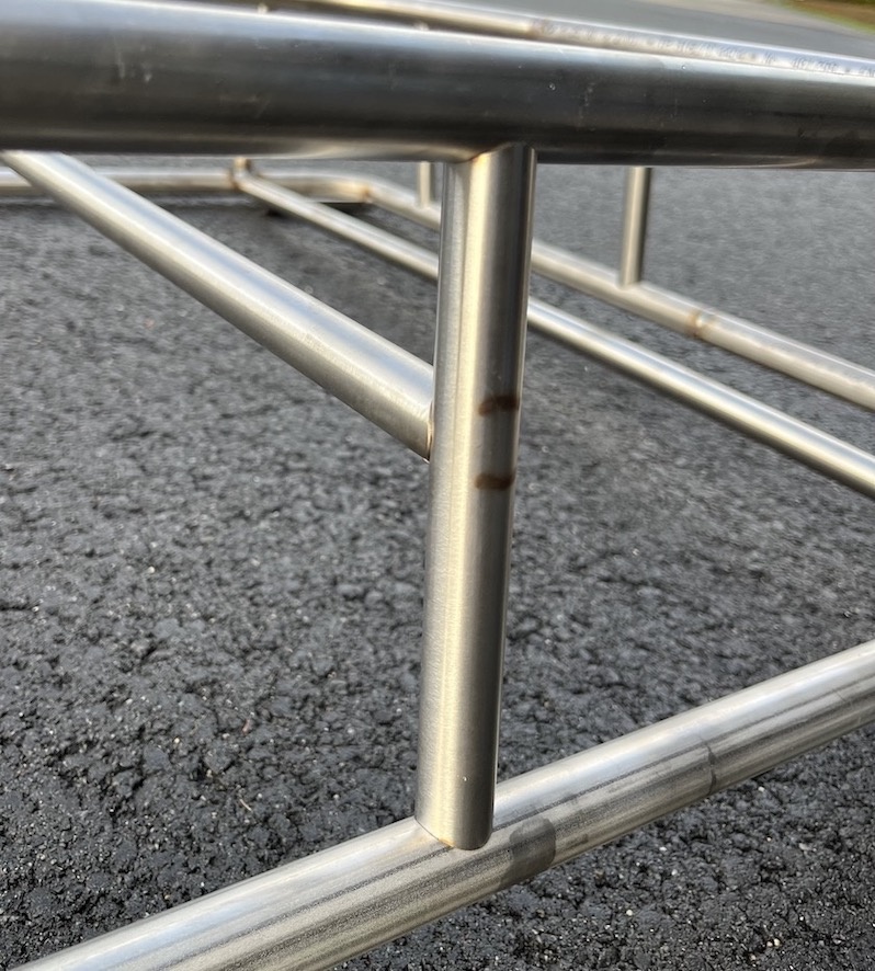 Turbo Truckparts roof rack Scania NG stainless steel - Go-in-Style.nl