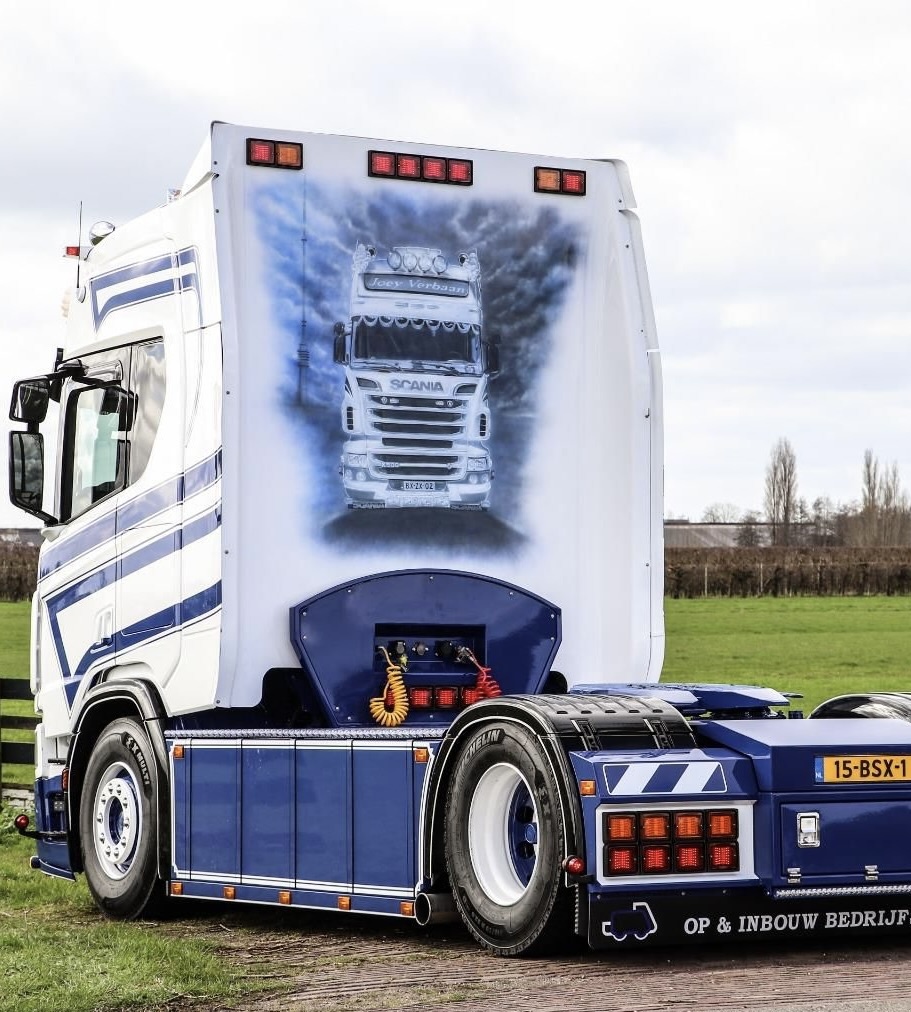 Scania Plaque arrière Scania NextGen R - Go-in-Style.nl