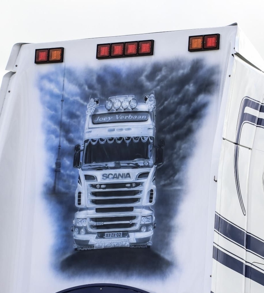 Scania Backplate Scania NextGen R - Go-in-Style.nl