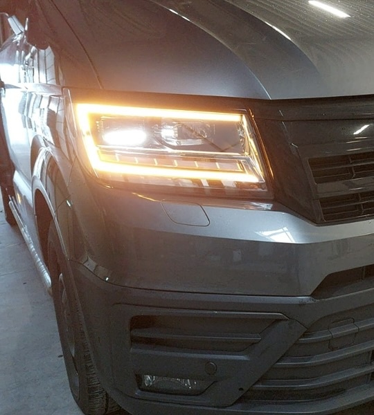 Amber Daytime running lights MAN TGE / VW Crafter 2020+ - Go-in-Style.nl