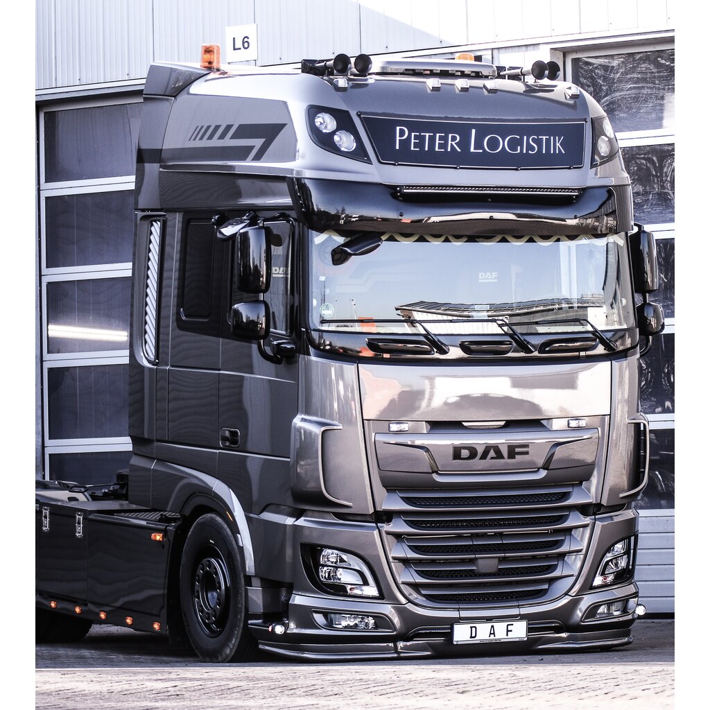 Flaches LED-Leuchtschild 'XL' DAF XF SSC 163 × 30 cm - Go-in-Style.nl