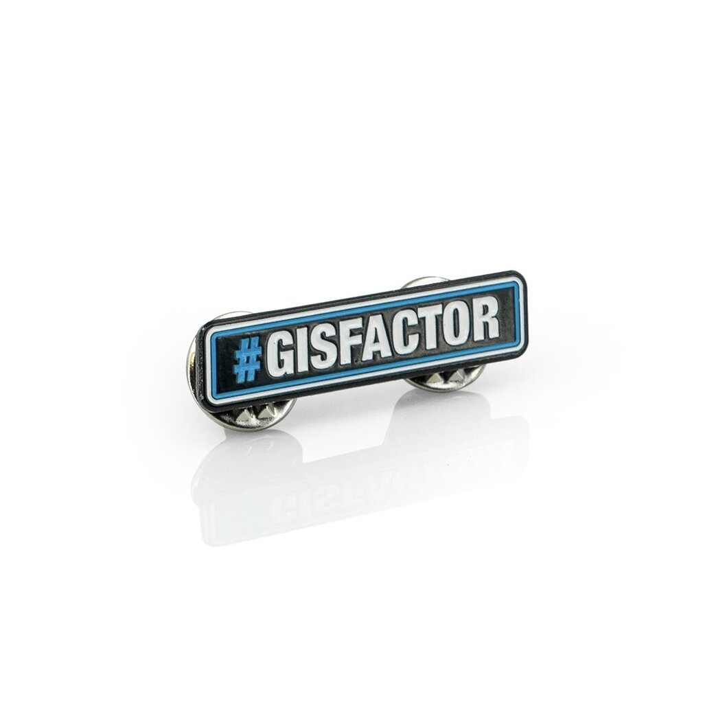 #GISFACTOR Pin - Go-in-Style.nl