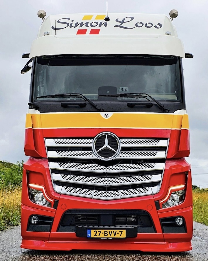 Solarguard Mercedes-Benz Actros Sun visor Type 2 - Go-in-Style.nl