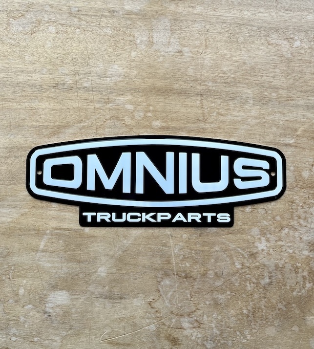 Omnius Truckparts sign - Go-in-Style.nl