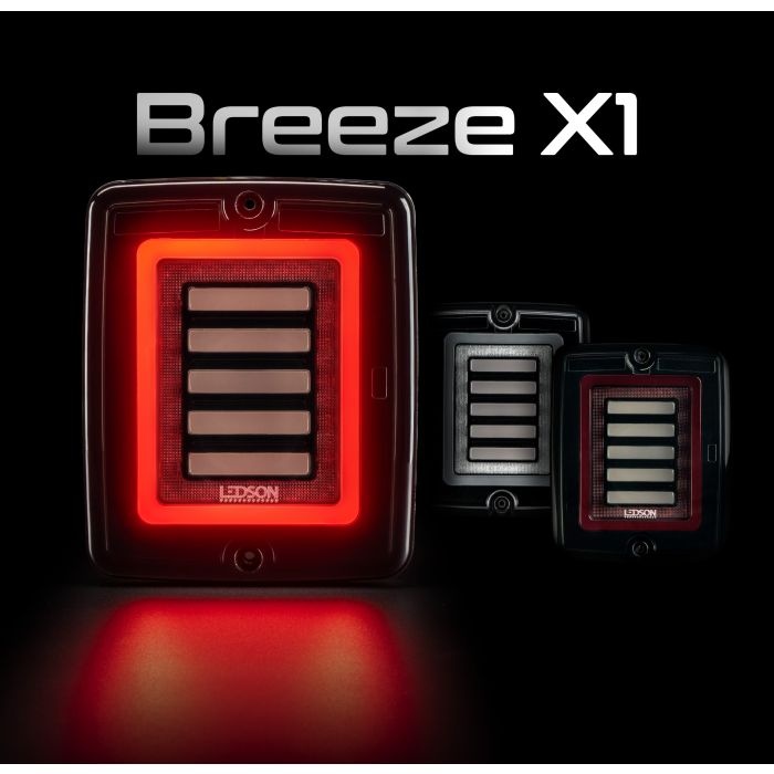 LEDSON Breeze X1 rear light - Go-in-Style.nl