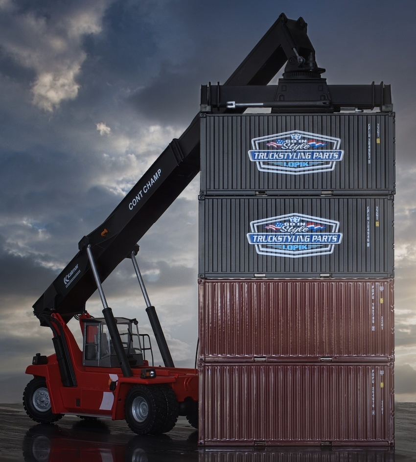 WSI 20ft container Go-in-Style (schaal 1:50) - Go-in-Style.nl
