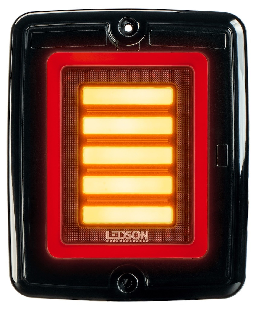 LEDSON Breeze X1 rear light - Go-in-Style.nl