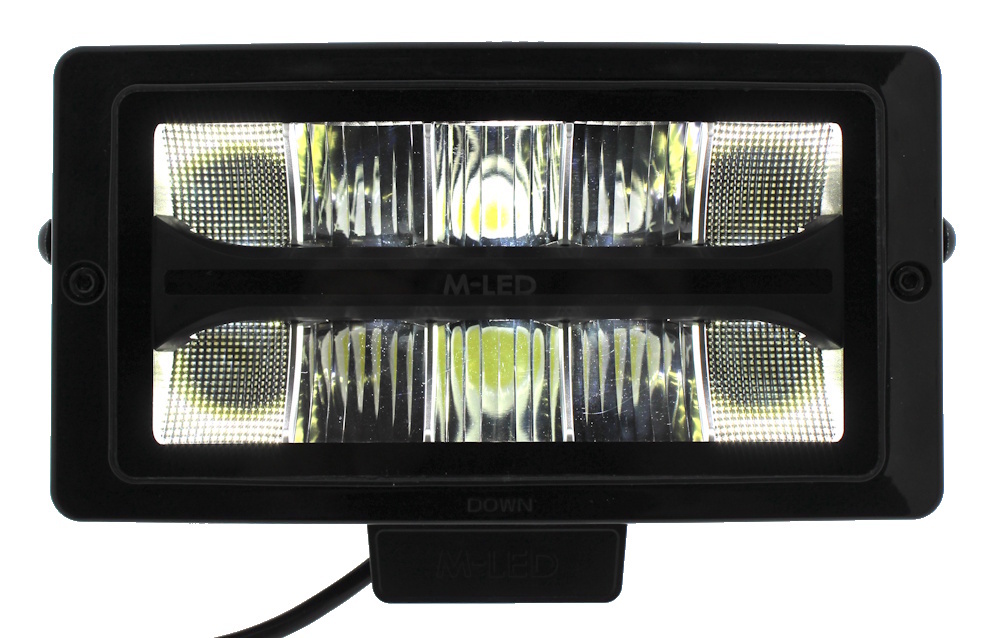 M-LED Classic 220 spotlight with dual-color position light - Go-in-Style.nl