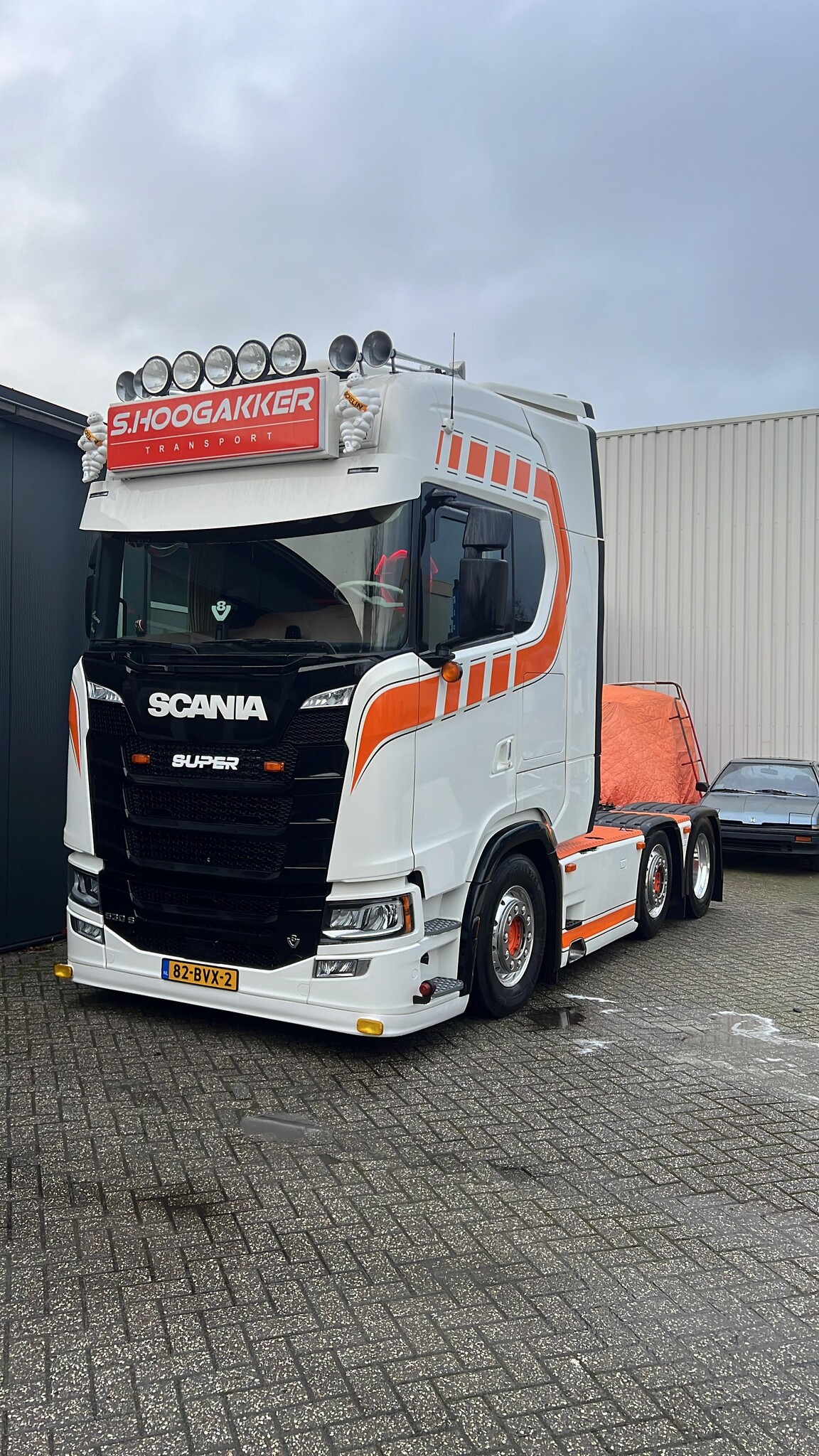 Solarguard splitter Scania NG high bumper type 9 - Go-in-Style.nl