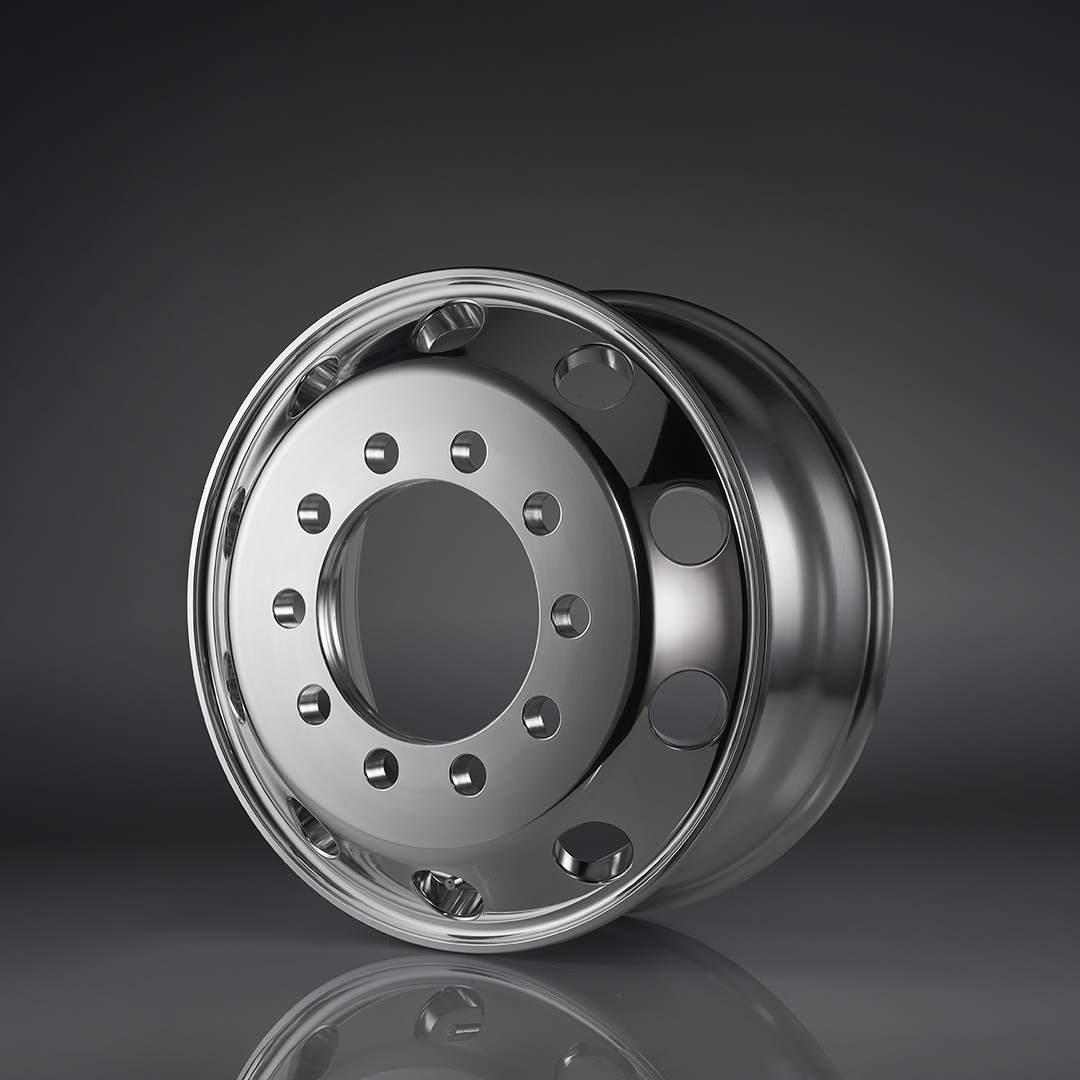 Omnius Wheels Chrome-Aluminum Rim 17.5" x 6.75" / ET 122 - Go-in-Style.nl