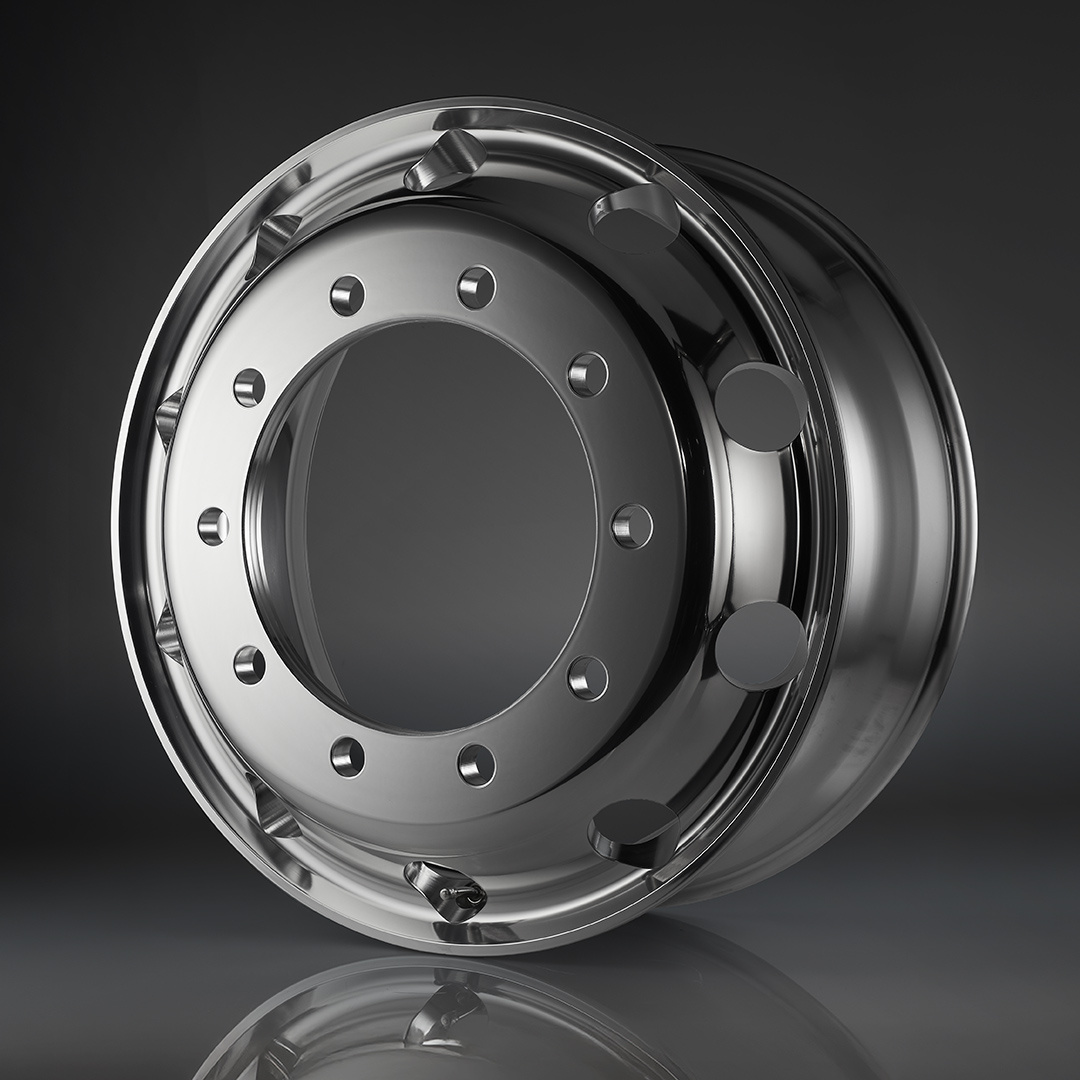 Jante Omnius Wheels en chrome-aluminium 22,5" x 8,25" / ET 144 - Go-in ...