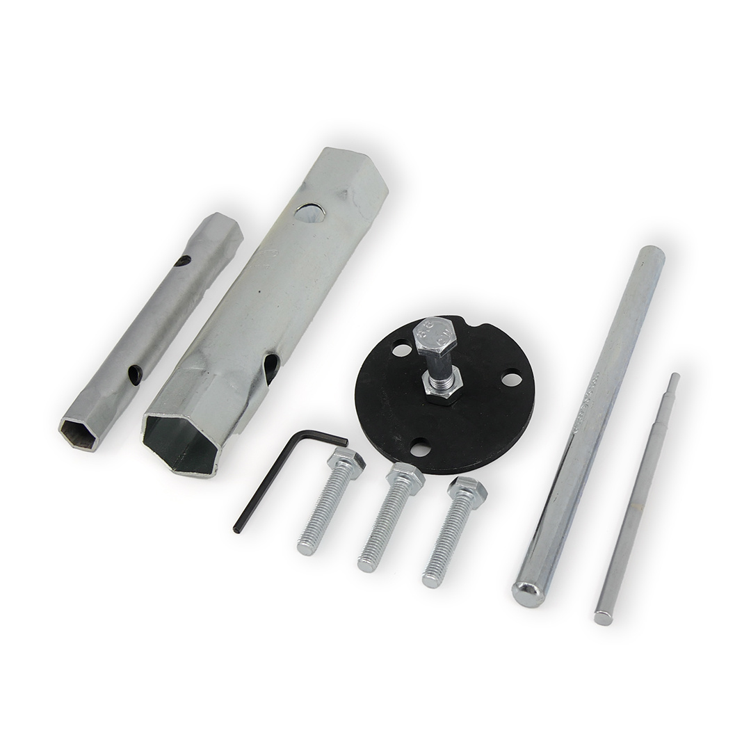 Complete steering wheel puller set for three-spoke steering wheel - Go ...