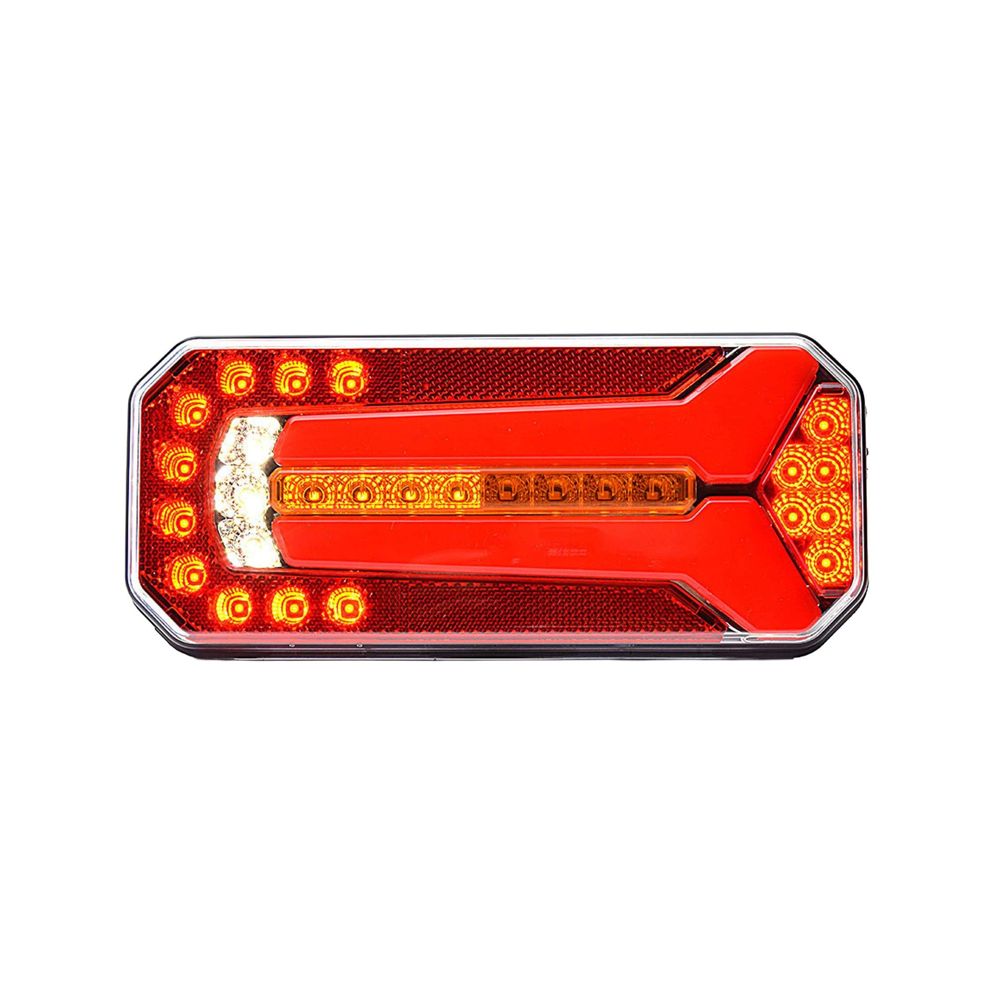 Strands 5 Func. Taillight Universal Dyn. Indicator Rectangular - Go-in ...