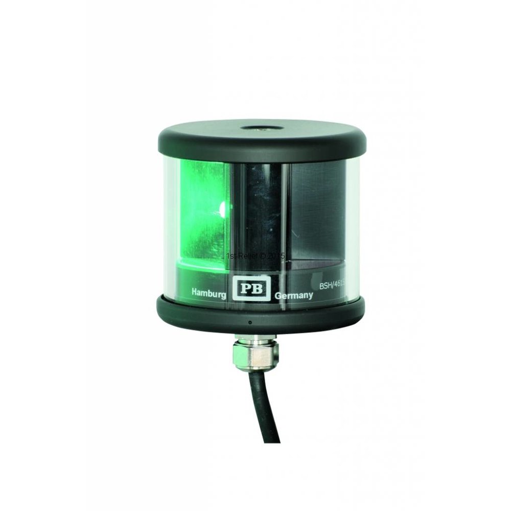 LED Navigationlight / Lantern 580 - Starboard - 1st-Relief